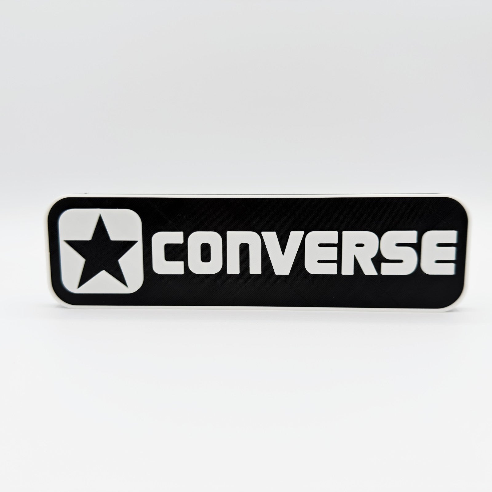 Converse 3D Printed Logo Display Sign Shoe Brand Collectible Store Dis ...